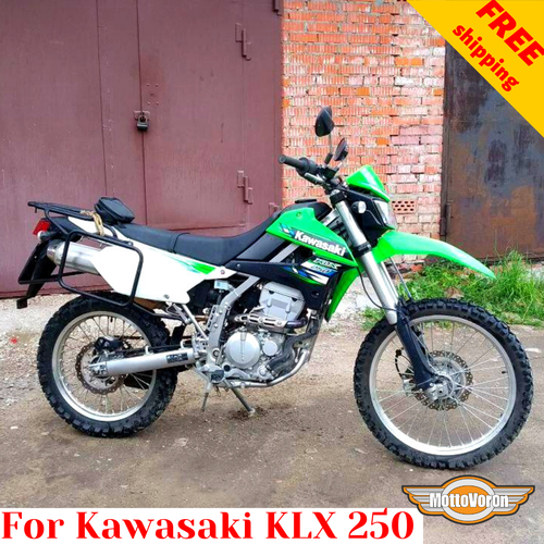 For Kawasaki KLX 250 Rack luggage system KLX250SF Side carrier KLX250S ...