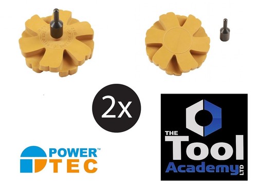 2 x Power-Tec Pinstripe Toffee Caramel Wheel Sticker Stripe Fluted ...