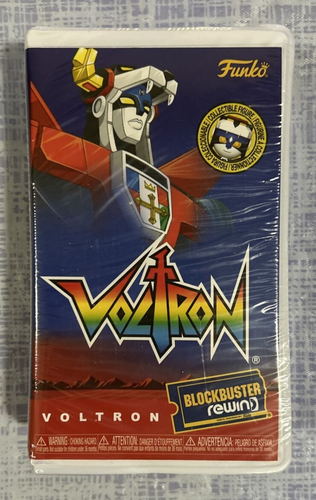 NEW 2024 FUNKO Blockbuster Voltron (1984) - Voltron Rewind Figure New ...
