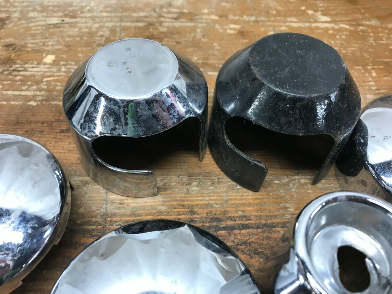 Harley Davidson Sportster Ironhead Rear Shock Absorber Top Bolt Covers ...