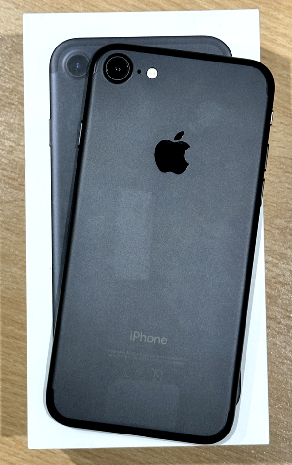 New Boxed Apple iPhone 7 32GB Black Unlocked Smartphone 100% Battery ...