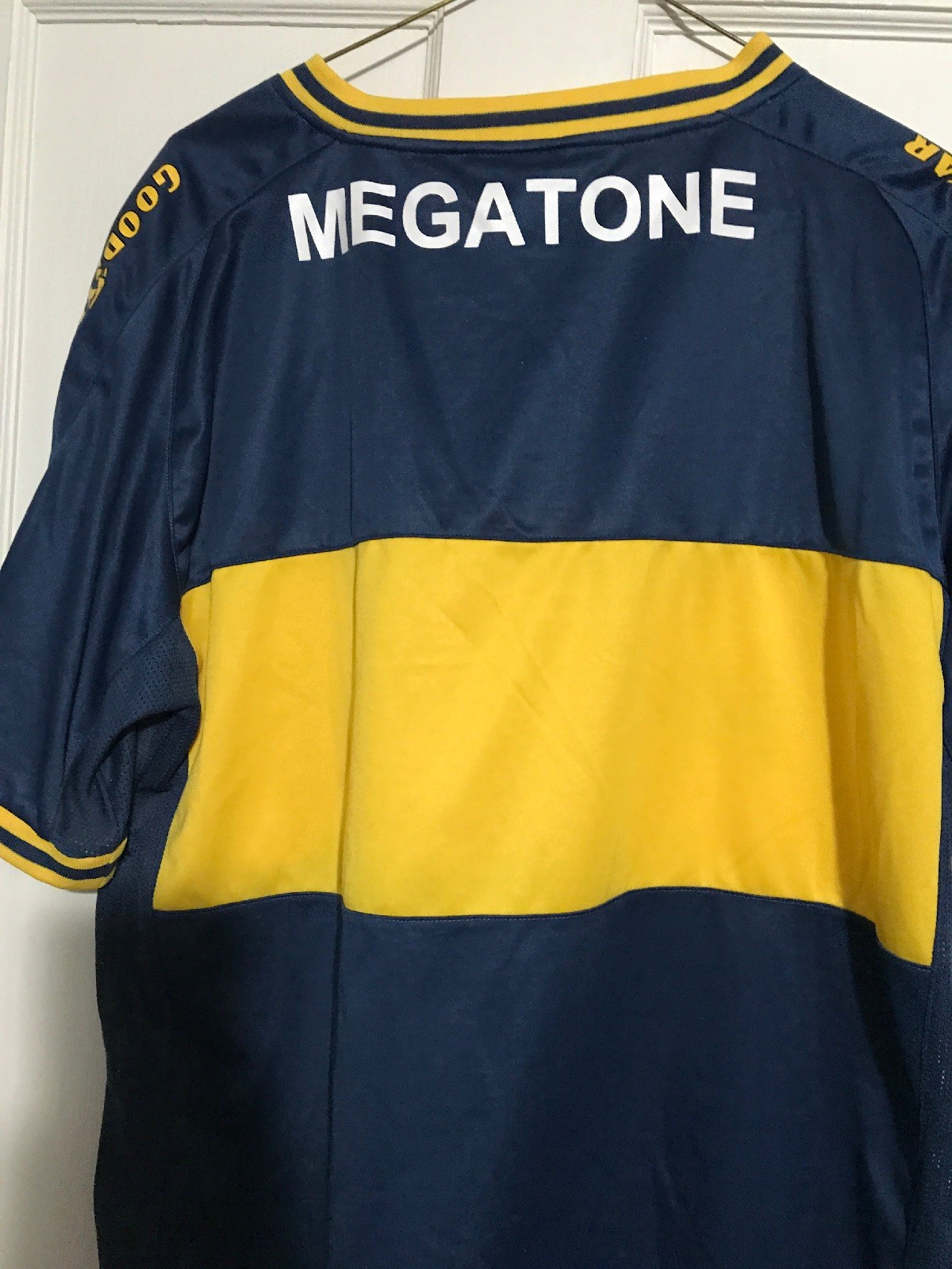 Boca Juniors Argentina Football Soccer Shirt Jersey Medium Megatone ...