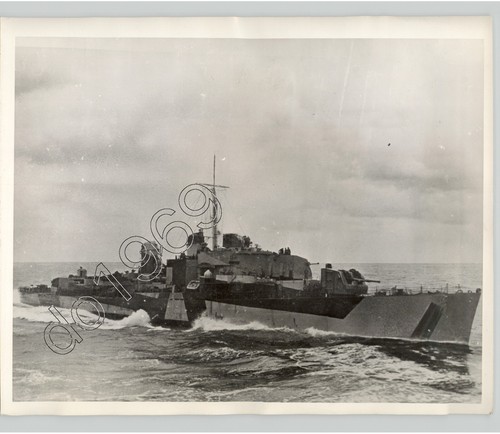 US NAVY 3rd Fleet USS BLUE Arriving @ San Francisco Military 1945 Press ...