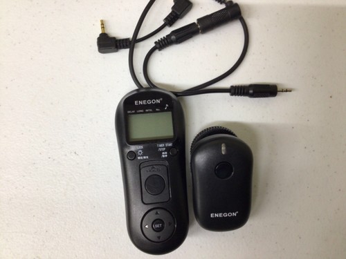 ENEGON Wireless Intervalometer Remote Shutter Release Control Timer | eBay