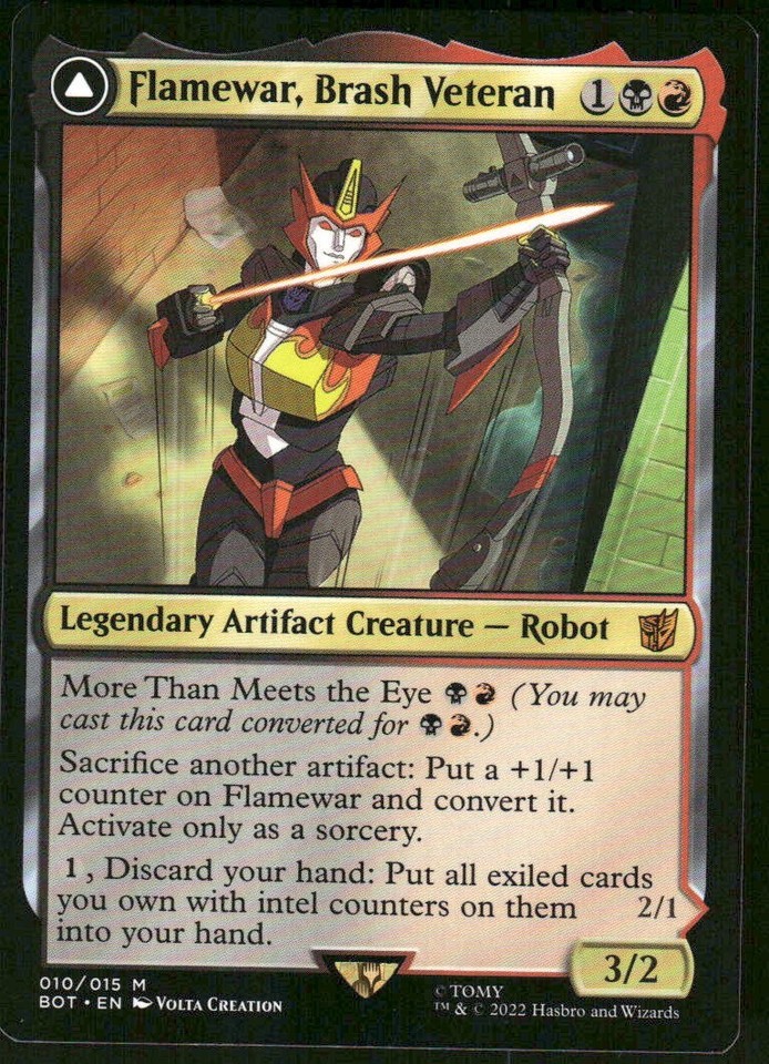 MTG Transformers Set Commander EDH Double Sided | eBay