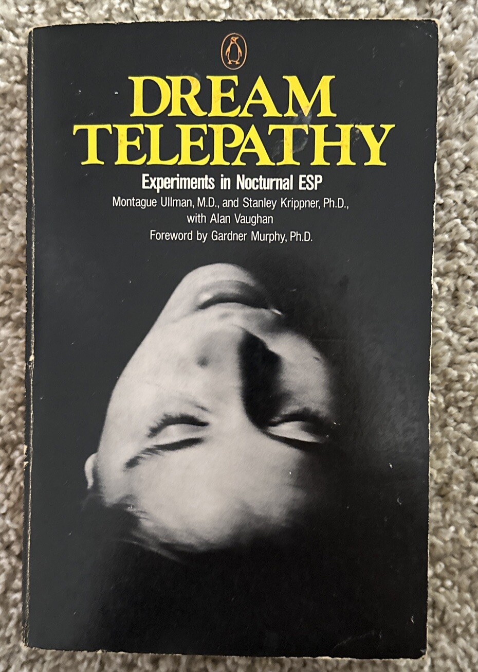 📕Dream Telepathy: Experiments in Nocturnal ESP Sleep, Psyche, Science 🌘 9780140038057 | eBay