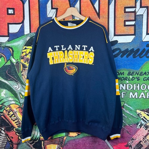 Vintage 90s Atlanta Thrashers Sweatshirt Size Large | eBay