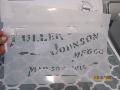 3, 5, 7, 9 HP Fuller & Johnson Double Efficiency Gas Engine Tool Box ...