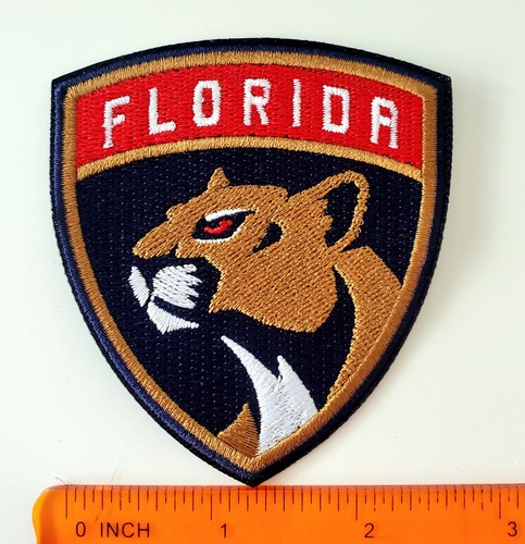 FLORIDA PANTHERS NHL NATIONAL HOCKEY LEAGUE LOGO EMBROIDERED IRON ON PATCH | eBay