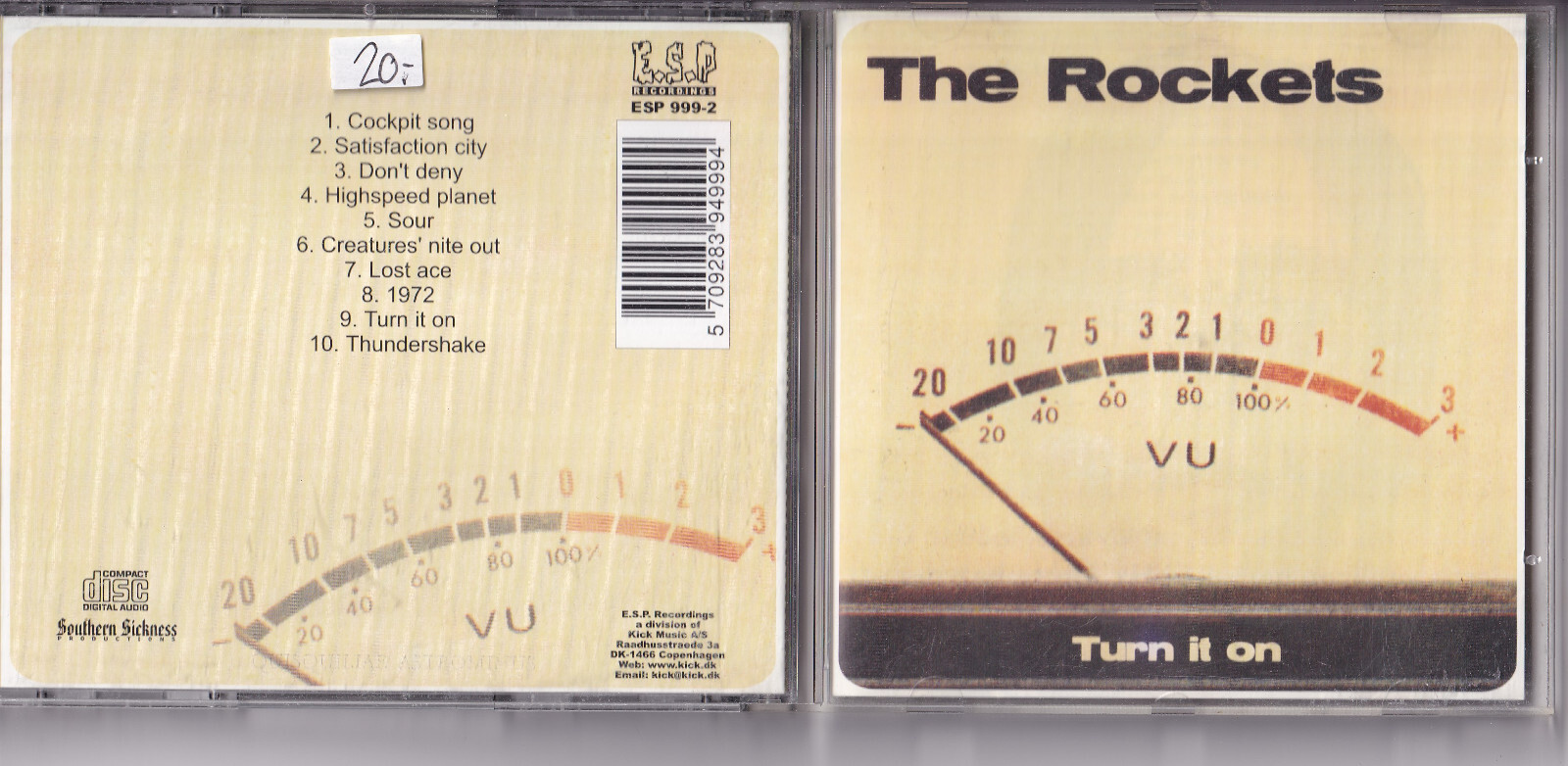 The Rockets – Turn It On CD E.S.P. Recordings | eBay