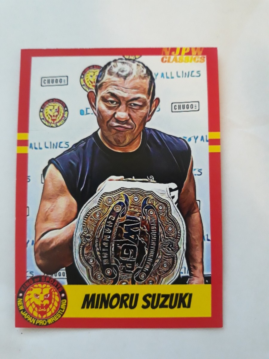 Minoru Suzuki Wrestler 2023 NJPW Storm Collectibles Ringside Exclusive