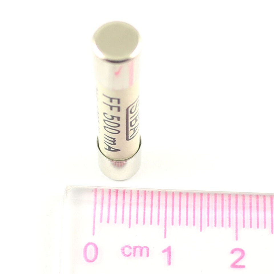 1pcs Ceramic Fuse 0.5A 1000V 6x32mm Fast Blow DMI FF 500mA SIBA ...