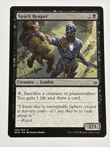 MTG War of the Spark Spark Reaper 106/264 NM | eBay
