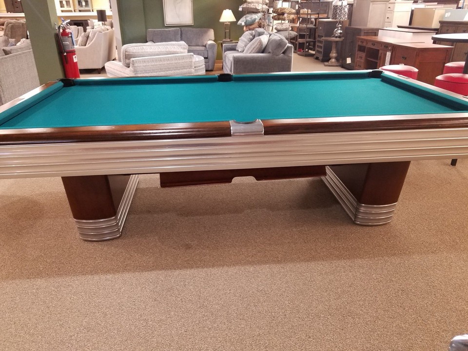 Rare Brunswick Billiards Centennial Pool Table Restored To Perfection ...