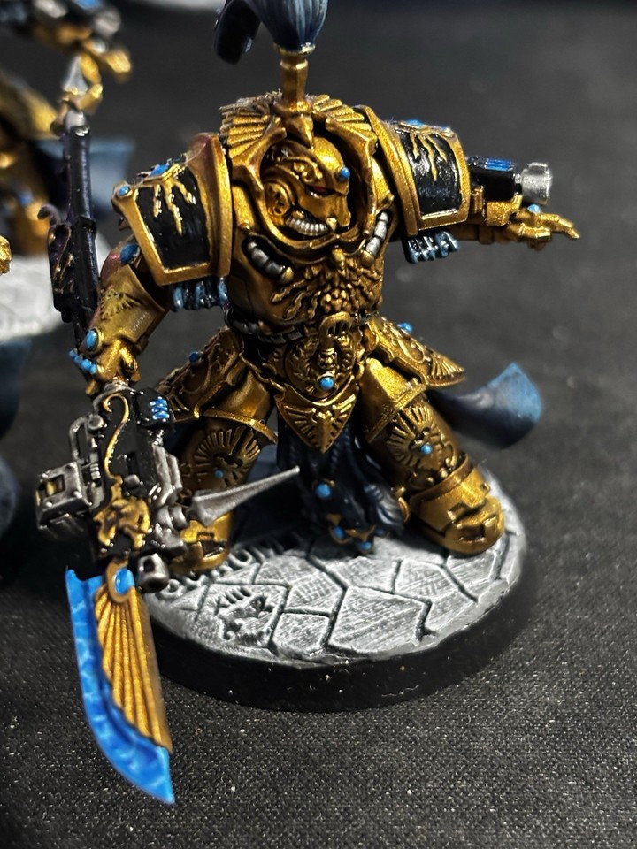 Games Workshop Warhammer 40K Adeptus Custodes Painted Full Army Custom ...