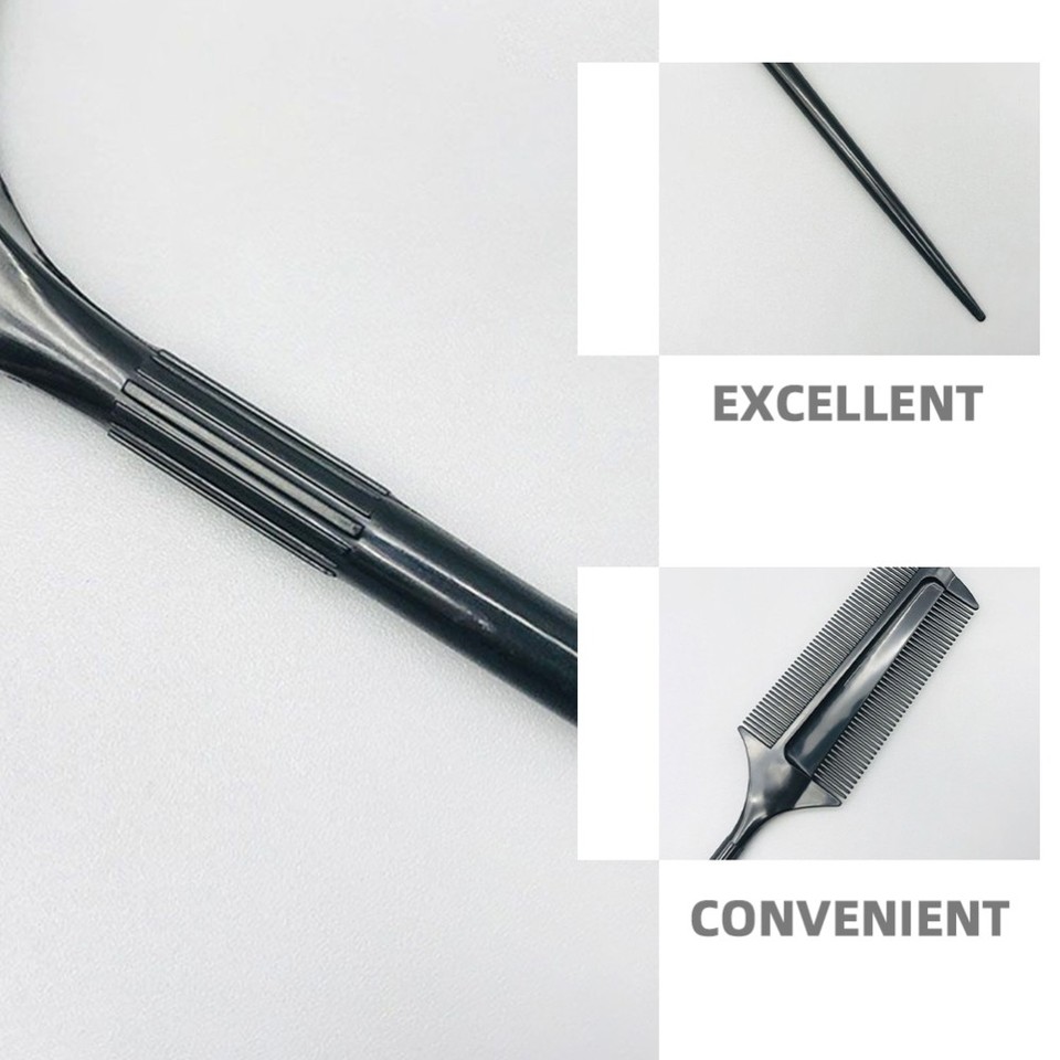 4 Pcs Slick Back Brush Set Color Brushes Hair Stylist Applicator | eBay ...