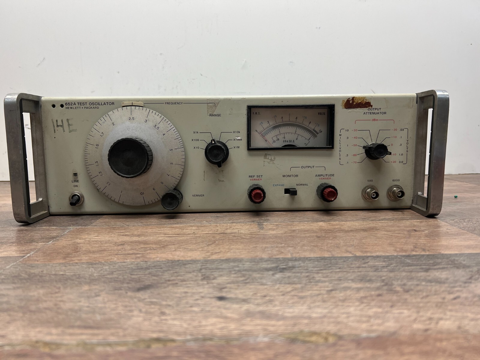 HP 652A Test Oscillator | eBay