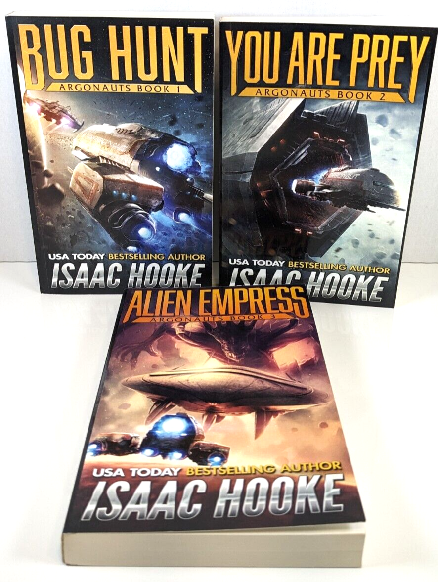 ARGONAUTS Sci-Fi Books Series by Isaac Hooke Vol. 1-3 PB 9781520711553 ...