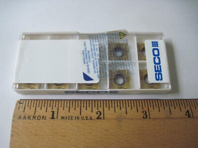 (Qty 10) Seco SNHQ120302TL4-M07 F40M Carbide Milling Inserts 26301 | eBay