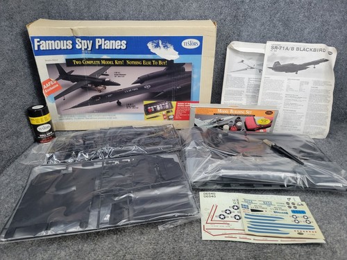 TESTORS FAMOUS SPY PLANES U-2 & SR-71 BLACKBIRD AIRCRAFT MODELS KIT ...