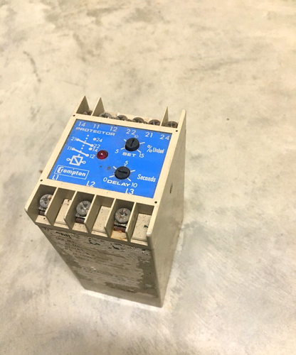 Crompton phase failure relay 252-PSFW Good Cond | eBay Australia