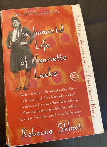 The Immortal Life Of Henrietta Lacks By Rebecca Skloot 2901400052188| eBay