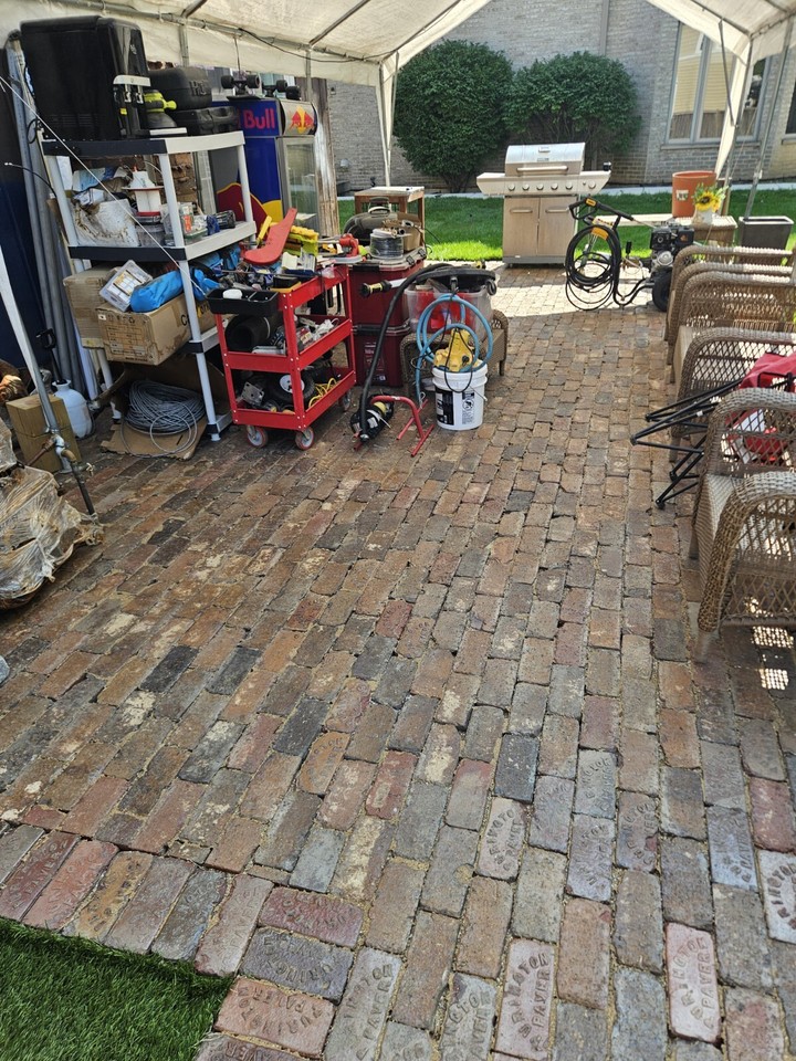 CHICAGO Reclaimed Vintage Purington Raised Letter Brick Street Pavers ...
