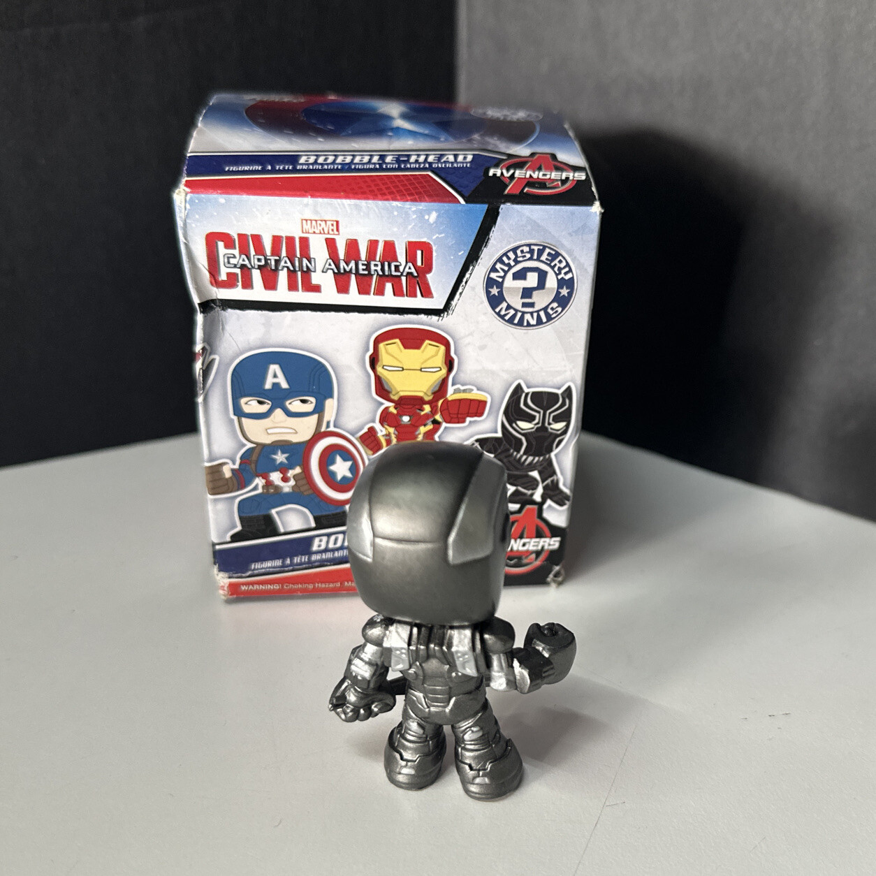 Funko Marvel Mystery Minis War Machine Bobblehead Figure Civil War | eBay