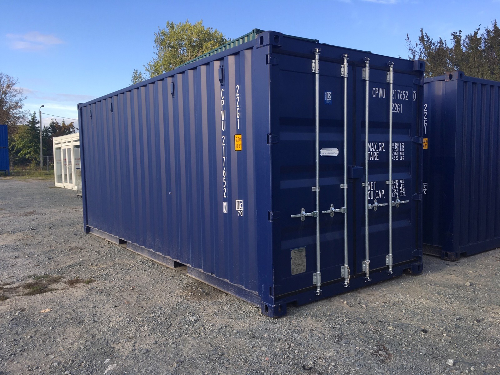 20 Foot Shipping Containers WWT / BLUE | eBay