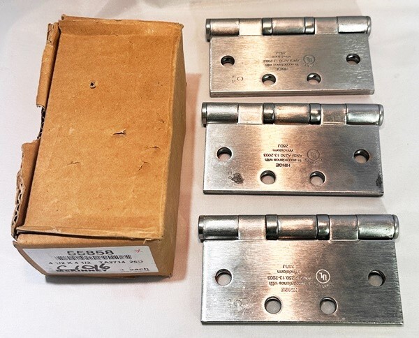 McKinney TA2714-US26D-4-1/2" x 4-1/2"-55858-3 Hinges | eBay