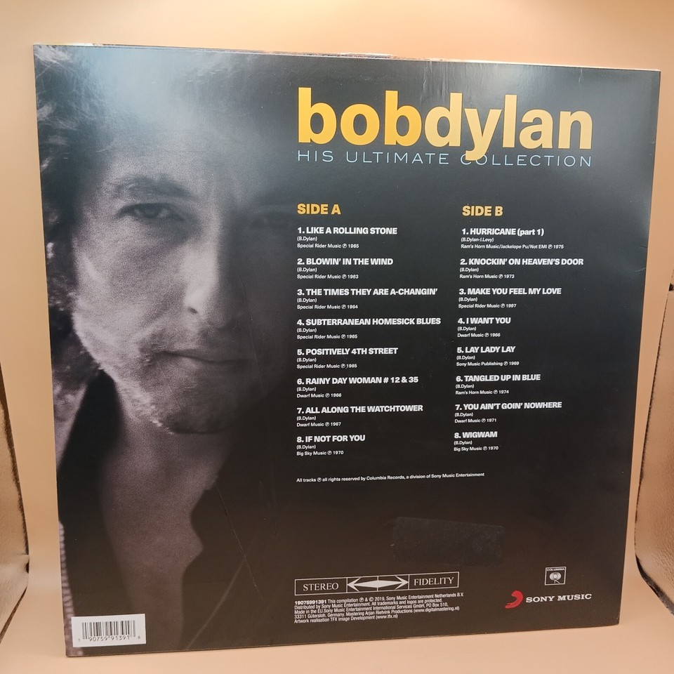 Bob Dylan - Ultimate Collection [Vinyl] 190759913918 | eBay
