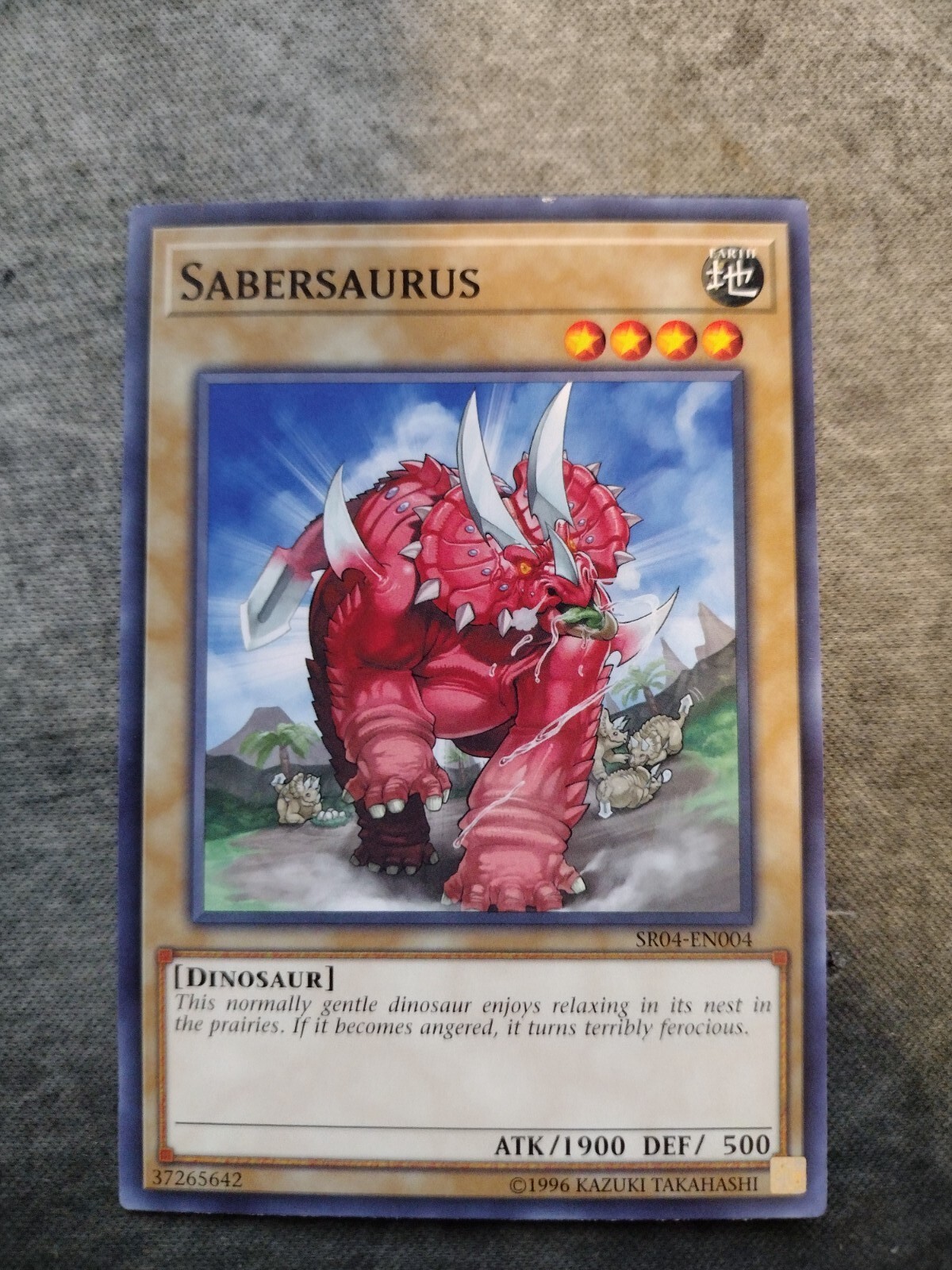 SABERSAURUS Yu-Gi-Oh! | eBay