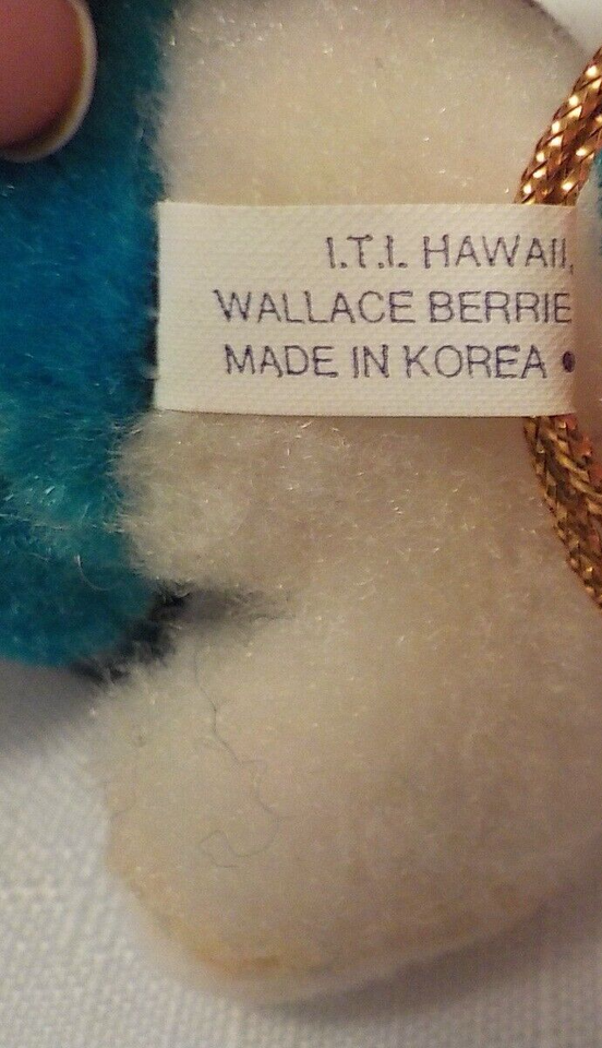 Vintage 1980 Blue Smurf Swivel Head Googly Eyes Hands Hug Pencil or Pen ...