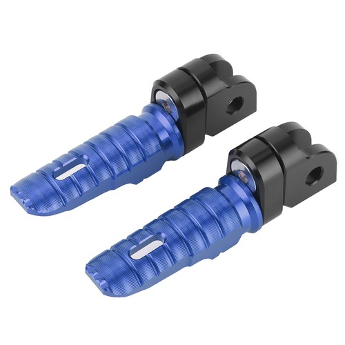 Blue Pair Of Front Foot Pegs Pedals Motorcycle Modification For CB125R ...