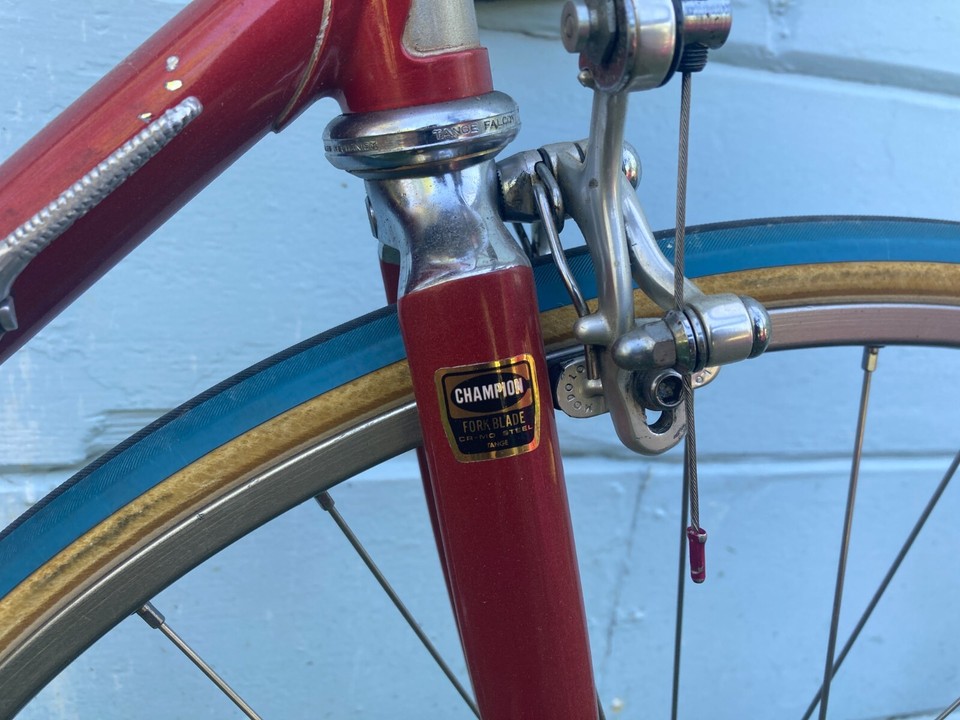 GORGEOUS 1983/4 Centurion Turbo Tange Champion #1 56cm Red Suntour | eBay