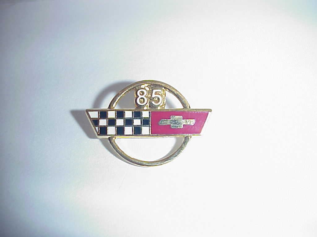 1985 Corvette HAT PIN - LAPEL PIN - TIE TAC CLOISONNE ENAMEL | eBay