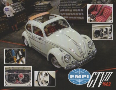 2023 EMPI '62 Volkswagen VW GTV II Ragtop Beetle Bug Tribute SEMA Show ...