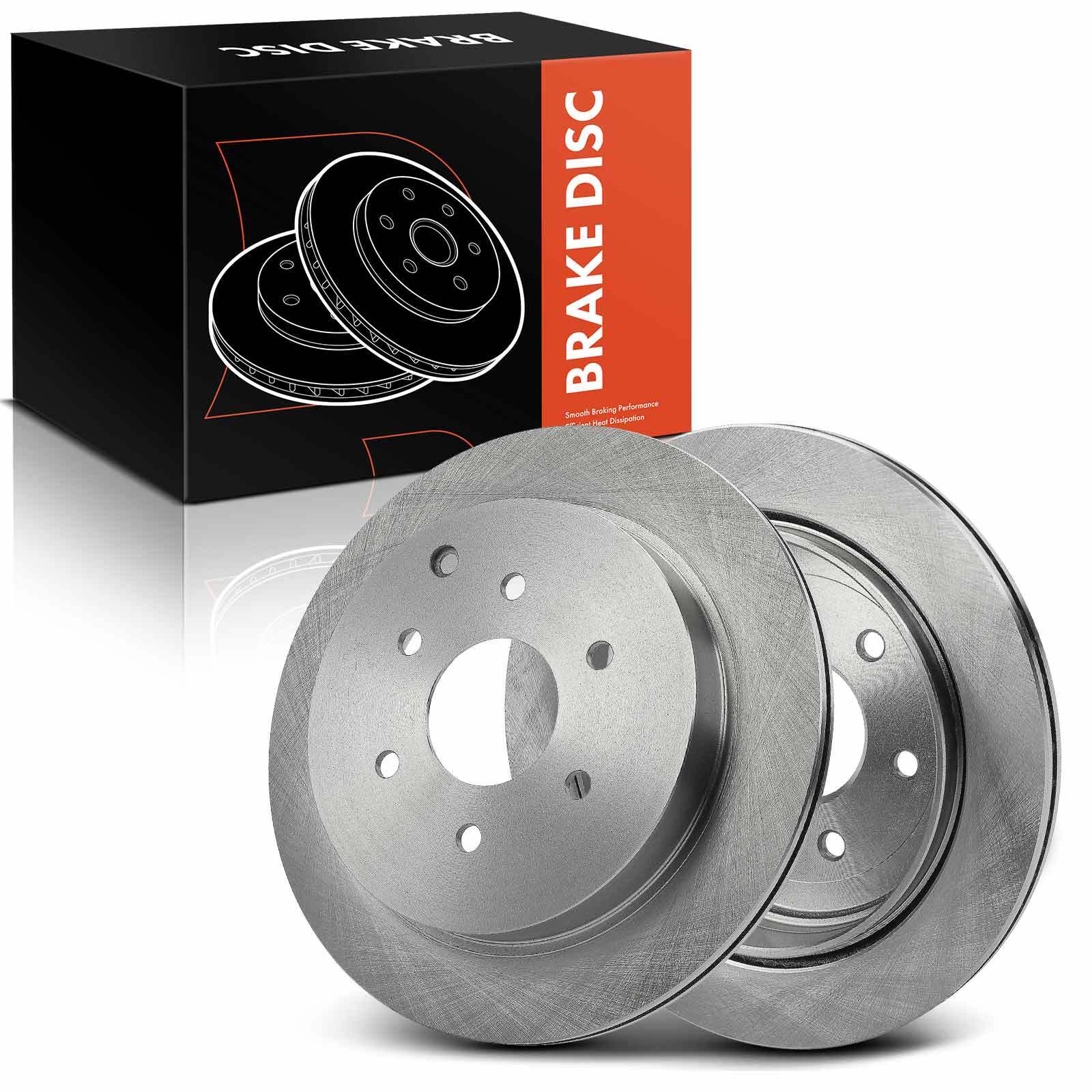 2x Disc Brake Rotors for Nissan Armada 2017-2021 INFINITI QX56 QX80 ...