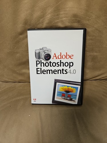 Adobe Photoshop Elements 4.0 with Serial Number - CD for Mac | eBay