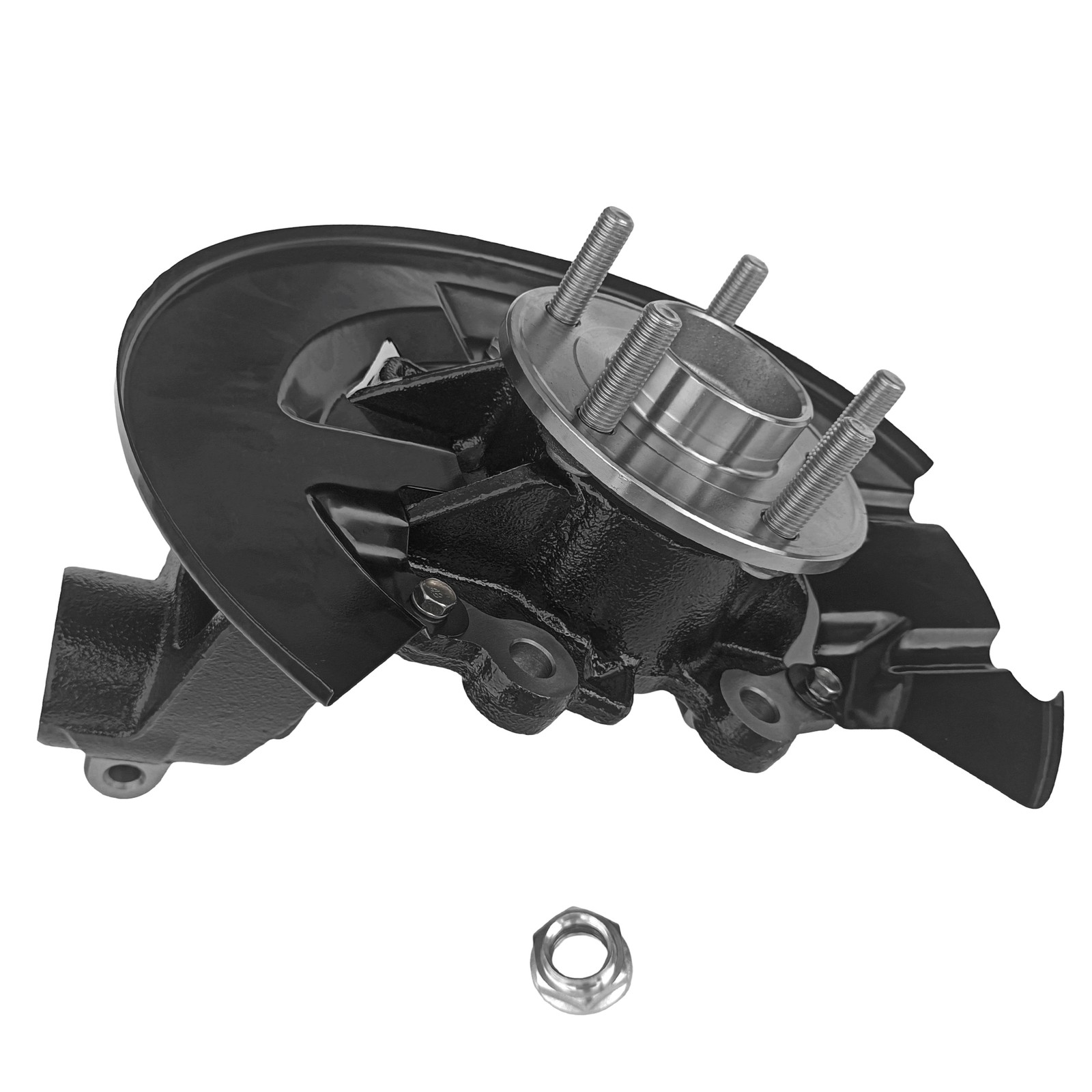 Front Driver Side Steering Knuckle & Hub Bearing For 2013-2019 Ford Escape
