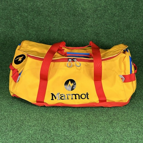 NEW Marmot Long Hauler Duffle Large 75 Liter Solar / Victory Red Travel ...