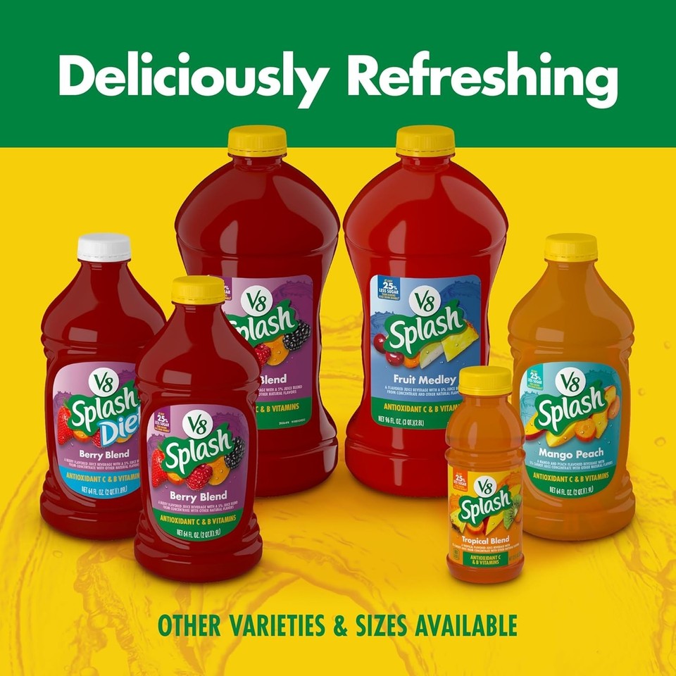 V8 Splash Orange Pineapple Flavored Juice Beverage, 64 fl oz | eBay
