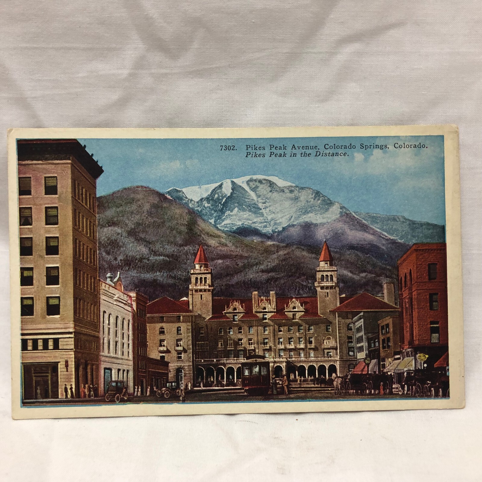 Vintage Colorado Springs Colorado Postcard Pikes Peak | eBay