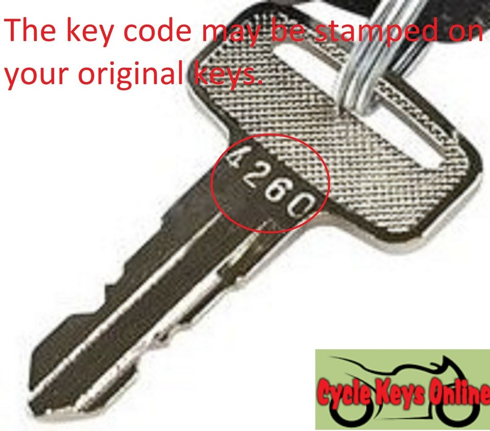 Arctic Cat Snowmobile Keys Cut to Code Key READ DESCRIPTION B4 YOU BUY‼ ...