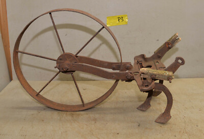 Vintage Planet Jr cultivator single wheel garden tool collectible farm ...