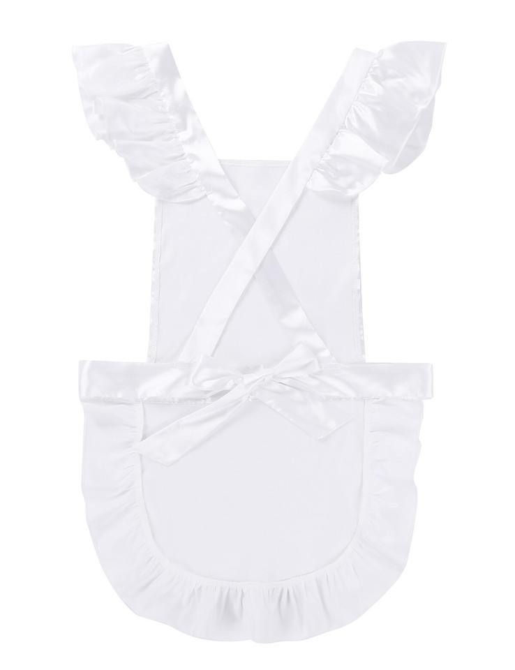 Male French Maid Apron Dress Mens Halloween Party Role Play Fancy ...