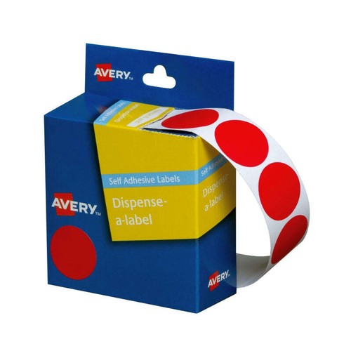 AVERY Display Red 24mm Roll500 | eBay Australia