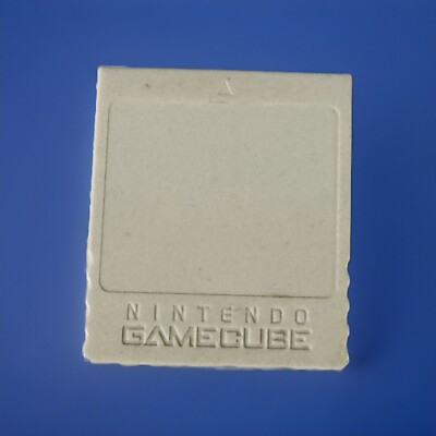 RARE Official Nintendo GameCube Memory Card OEM DOL-020 Authentic 1019 ...