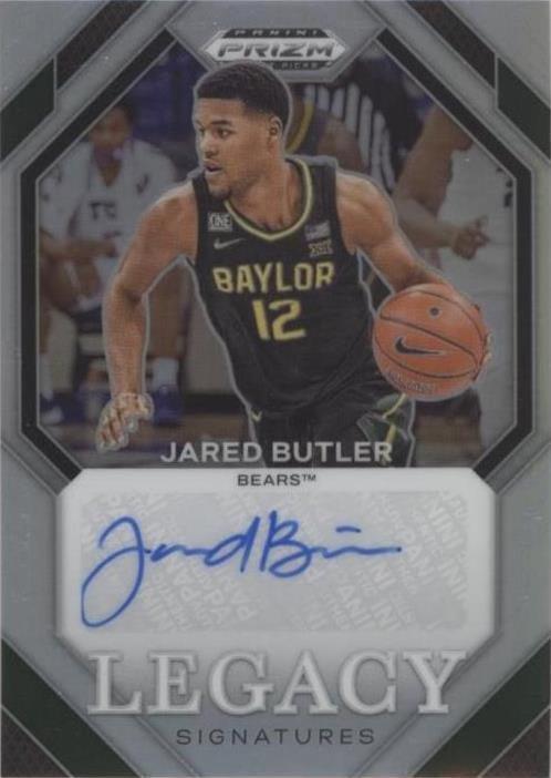 2024 Panini Prizm Draft Picks - Legacy Signatures Jared Butler #LS-JBT ...