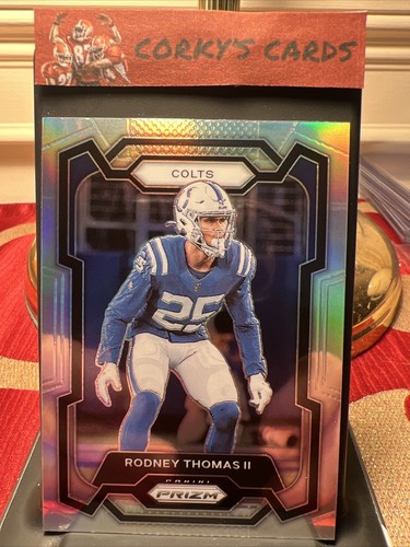 RODNEY THOMAS II 2023 Panini Prizm Silver Indianapolis Colts #130 | eBay